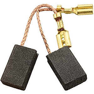 Buildalot Specialty Carbon Brushes 1366_Milwaukee_WCE30 for Milwaukee Brickwork slot miller WCE30 - With Automatic Stop, Cable and Spring