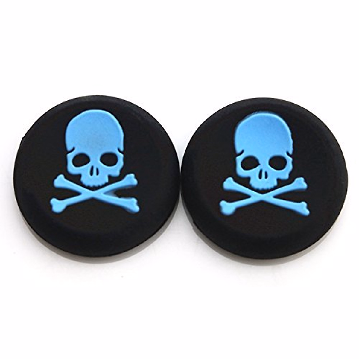 Gametown 2 Silicone Thumb Grip Stick Cover Caps For Sony PS4 PS3 PS2 Xbox 360 Xbox one Analog Controller Blue