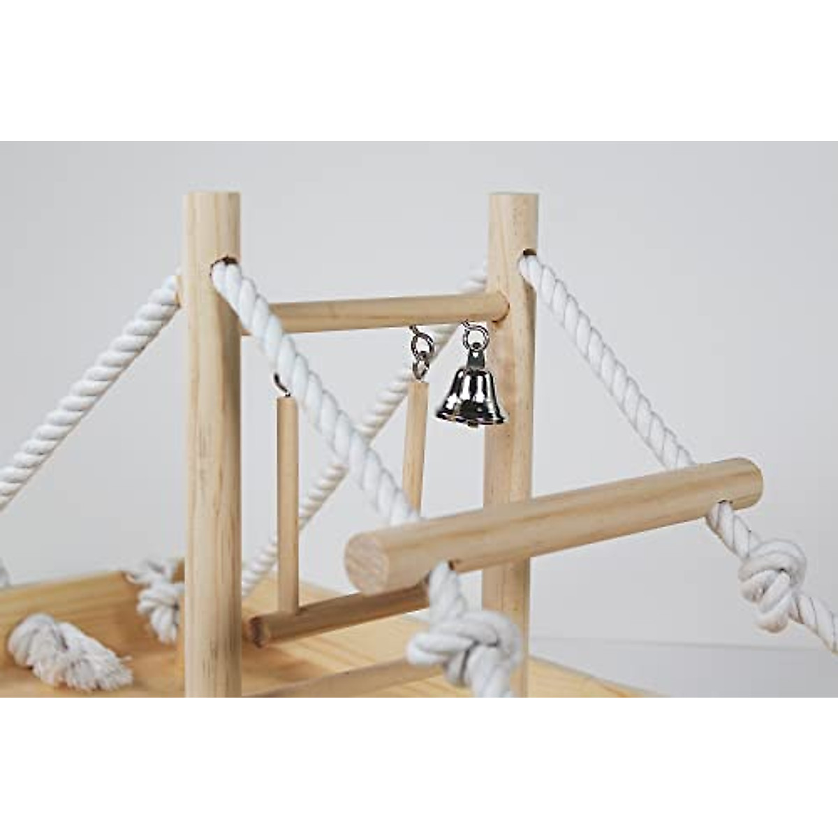 PENN-PLAX Bird Life Foldable Playpen – Perfect for Parakeets, Lovebirds, Cockatiels, and Conures – Great Storage Solution – Extra-Extra Large Size (Natural Brown)