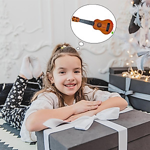 Kids Toy Ukulele Guitar,17 Inch Classical Guitar Musical Toy,4 Strings Guitar Ukulele Educational Learning Toy for Toddlers and Preschoolers