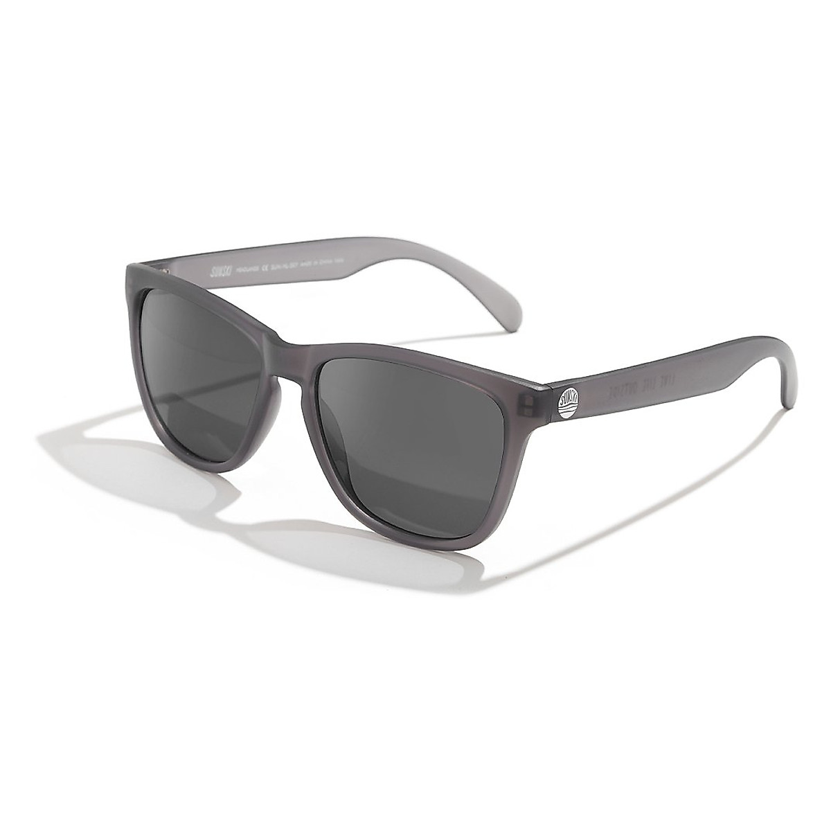 Sunski Headland - Polarized Recycled Sunglasses (Headlands Black, Black)