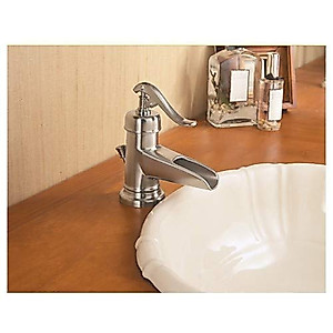 Pfister LF-M42-YPKK LFM42YPKK Ashfield Single Control 4" Centerset Bathroom Faucet in Brushed Nickel