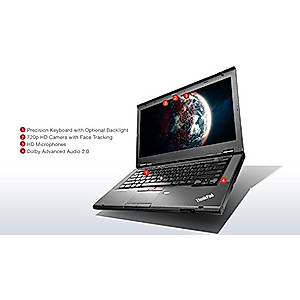 ThinkPad T430 23426QU 14" LED Notebook - Intel - Core i7-3520M Processor (4M Cache, 2.90 GHz) 8GB 180GB SOLID SLATE DRIVE SDD- Black