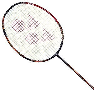 YONEX Astrox 99 Play Graphite Strung Badminton Racket with Full Racket Cover (Cherry Sunburst) | for Intermediate Players | 83 Grams | Maximum String Tension - 28lbs
