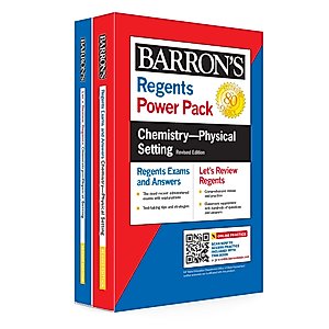 Regents Chemistry--Physical Setting Power Pack Revised Edition (Barron's Regents NY)