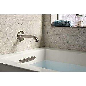 Kohler K-7272-BN Clearflo Slotted Overflow Bath Drain, Vibrant Brushed Nickel, 4.5 pounds