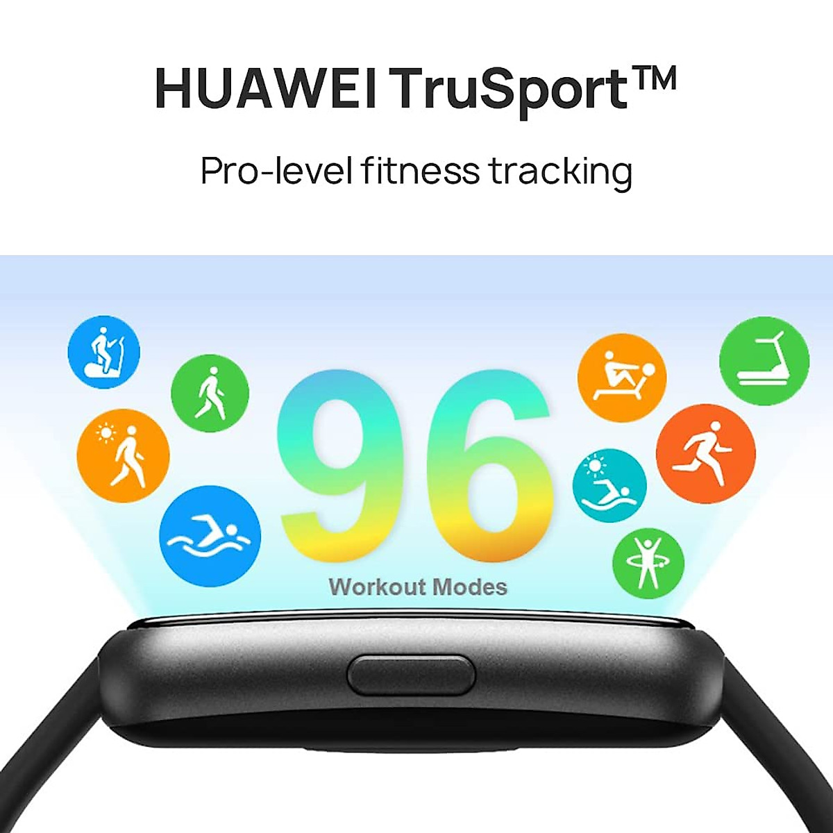 Huawei Band 7 (2022) 1.47” Amoled Display | Long Battery Life - Graphite Black