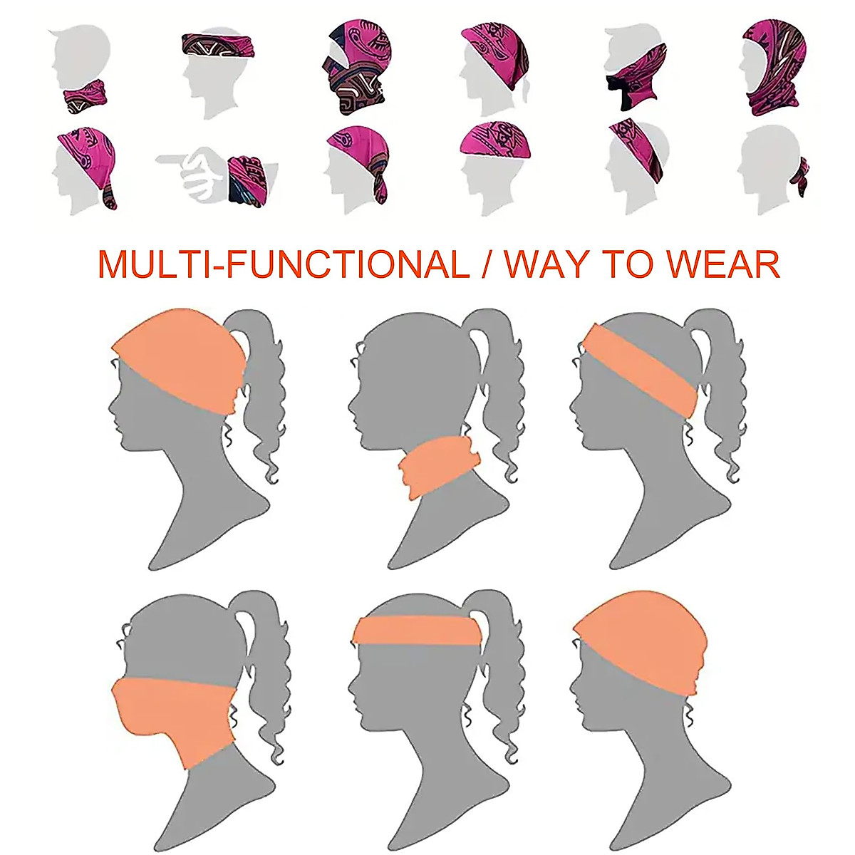 Kayier Women's Baggy Casual Chemo Beanie Hats Headwear Caps (3 Pack)