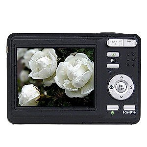 Polaroid i830 8MP 3X Optical/4x Digital Zoom Camera (Black)