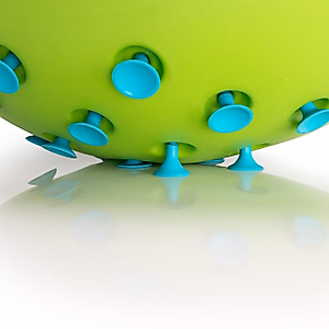 Fat Brain Toys Teeter Popper, Indoor Toddler Sensory Toys for Ages 3 and Up, Green