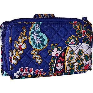 Vera Bradley Women's Iconic RFID Combo Wristlet Romantic Paisley One Size