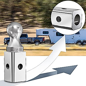 GNXA2000 2-5/16" Gooseneck Ball Hitch, Gooseneck Trailer Ball, Replacement Gooseneck Ball, Compatible with B&W Trailer Hitches，30,000lbs Load Capacity