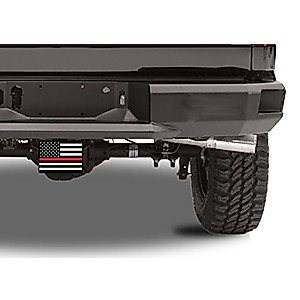 Thin Red Line Flag Trailer Hitch Cover Plug US Firefighter Fire Fighter Truck Department FD