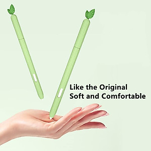 Case for S Pen on Samsung Galaxy Tab S7 FE/S7/S7 Plus/S8/S8 Plus/S8 Ultra /S9 /S9 Plus / s9 Ultra Pencil Cover Colorful for Tablet SPen Stylus Bag Non-Slip Protection Silicone Sleeve (Grape Purple)