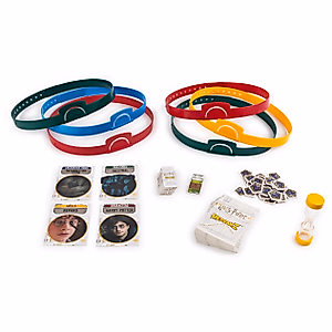 Hedbanz, Harry Potter Card Game 2019 Edition Gift Toy Merchandise Family Board Game Based on the Wizarding World Books & Movies, for Adults and Kids Ages 7 and Up