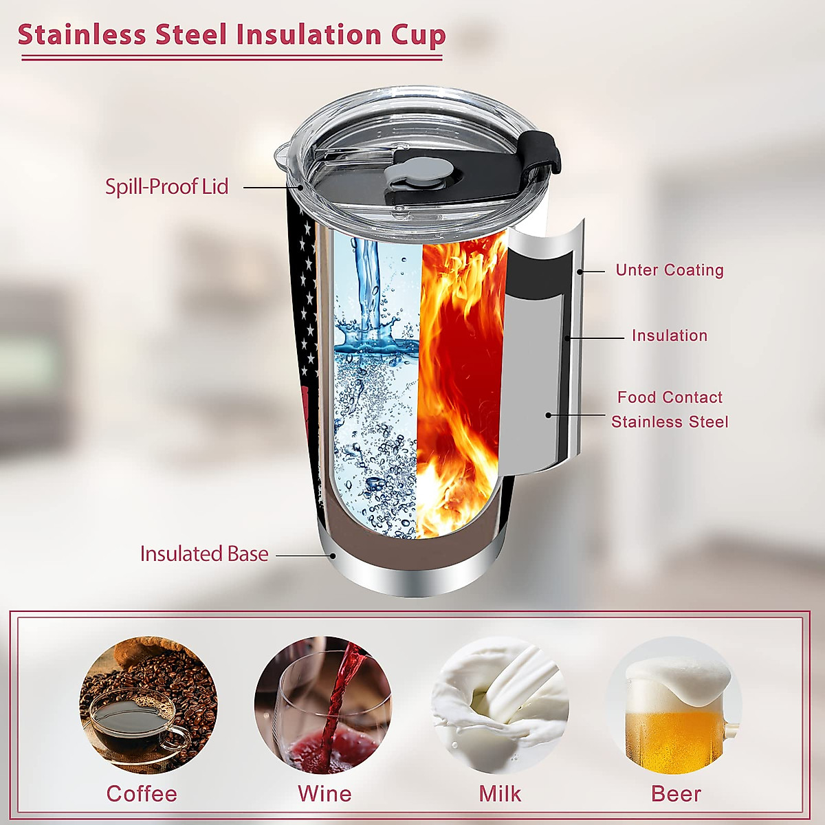 Gifts for Brothers - 20oz Best Brother Ever Tumbler Gifts for Men - Birthday Gift for Brother from Brother - Cool Gifts for Big Brother - Christmas Gifts Ideas for Brother from Sister, 1 Piece