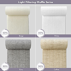 Graywind Vertical Blinds Privacy Reversible Blackout Vertical Blind Track Slats Set for Home Office (Fabric Samples)