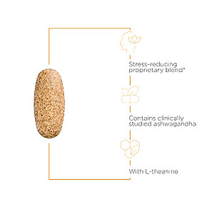 Integrative Therapeutics - Cortisol Manager - Supplement with Ashwagandha and L-Theanine - Supports Relaxation & Calm to Support Restful Sleep* - 30 Tablets