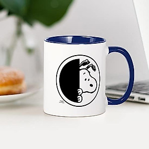 CafePress Sneaky Snoopy Mug Ceramic Coffee Mug, Tea Cup 11 oz