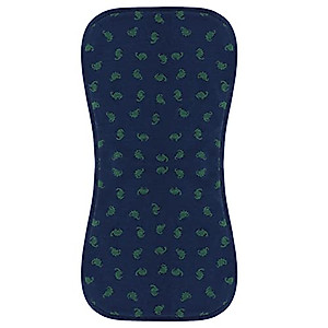 Hakochia Burp Cloths for Baby Boy Organic Cotton Large Burp Clothes Extra Absorbent Soft Burping Rags Spit Up Cloth Sets for Newborns 8 Pack