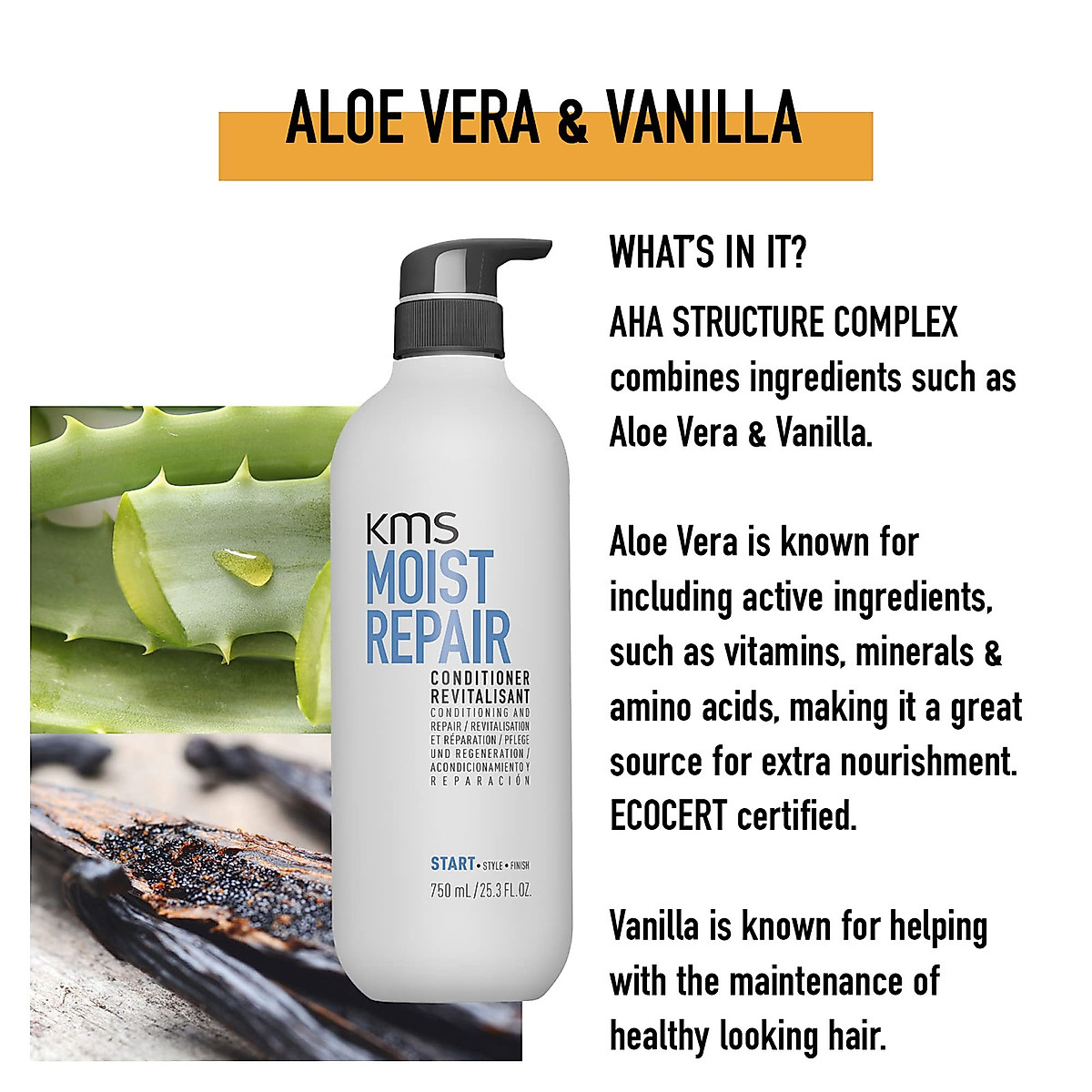 KMS MOISTREPAIR Conditioner, 25.3 oz