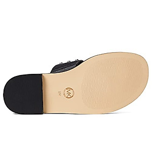 Michael Kors Jagger Flat Sandal Black 10 M