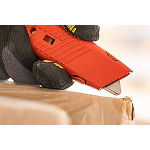 Stanley 0-10-189 Safety Knife 99E, Red