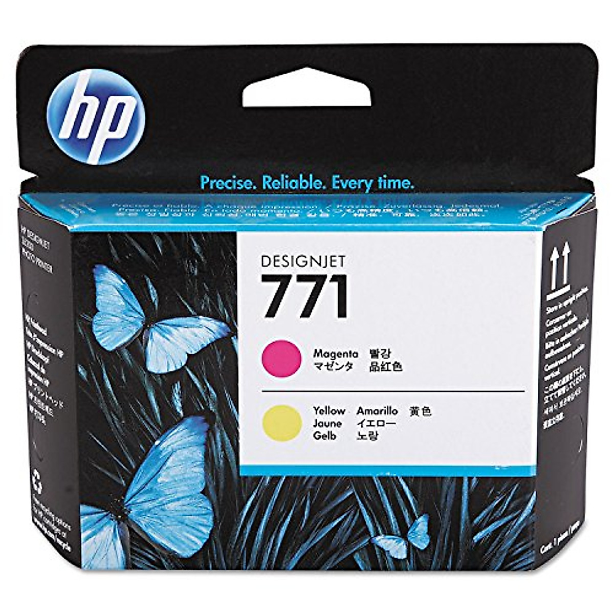 HP CE018A Printhead 771, Magenta/Yellow