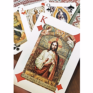 Holy Playing Cards: Saints Edition | Premium Card Deck Featuring The Saints