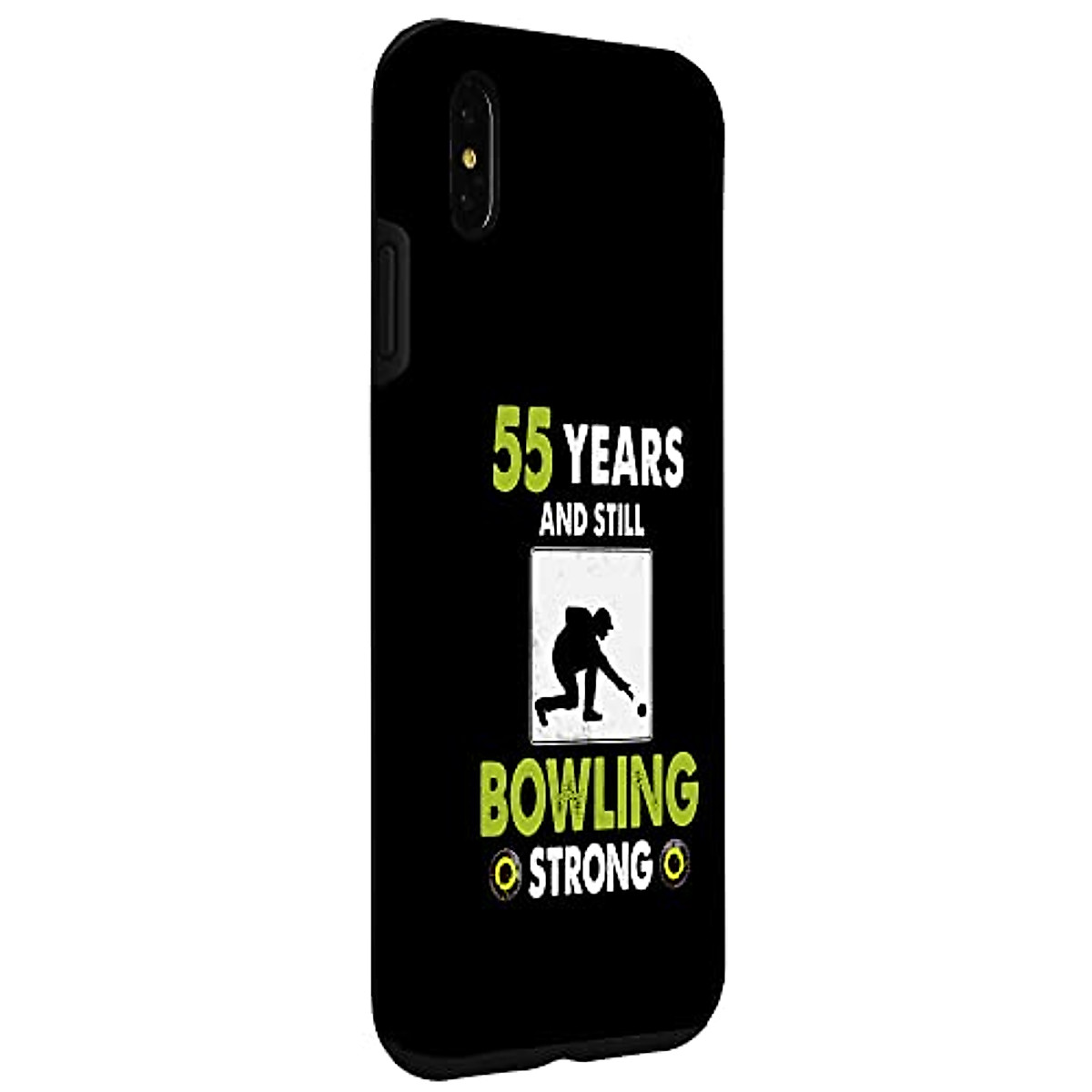 iPhone XS Max Lawn Bowls 55th Birthday Idea For Men & Funny Lawn Bowling Case