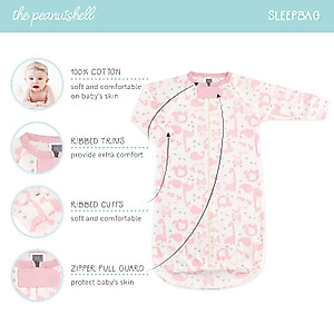 The Peanutshell Newborn Essentials Layette Gift Set for Baby Girls, 23 Piece, Fits Newborns to 3 Month