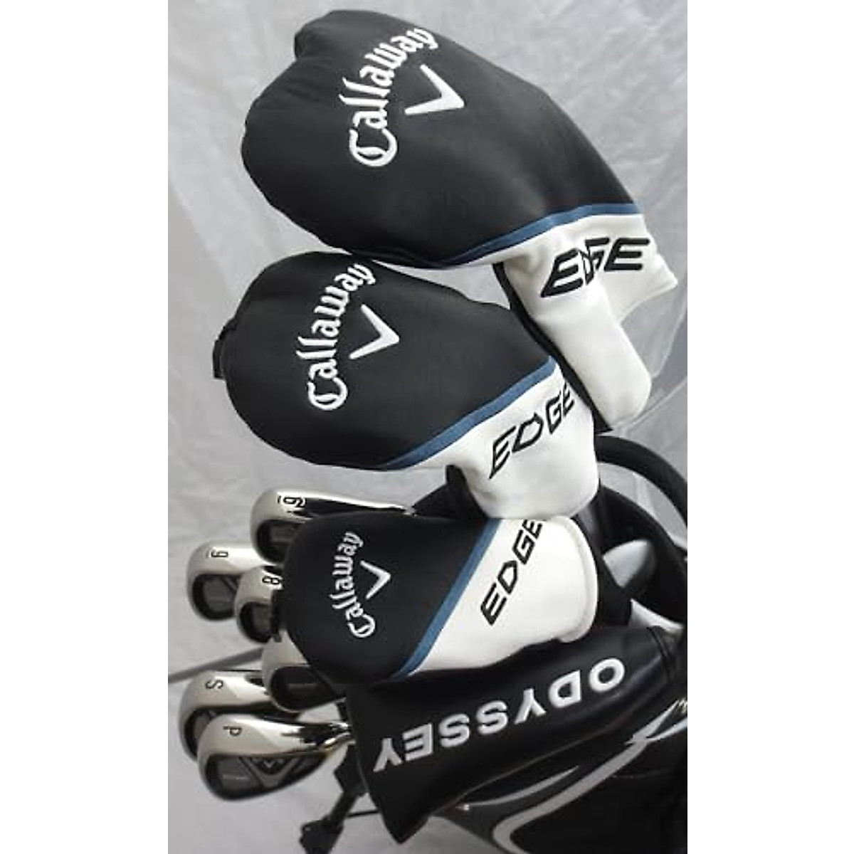Mens Callaway Complete Golf Set - Clubs Driver, Fairway Wood, Hybrid, Irons, Putter Stand Bag Reg Flex