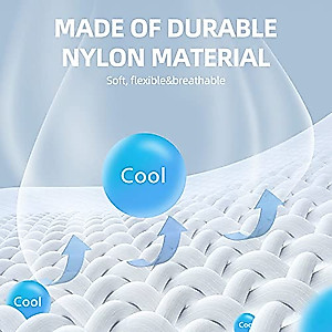 WJK Compatible with Apple Watch Band 44mm for Women Men, Sport Stretchy Nylon Straps Compatible with Apple Watch Bands 38mm 40mm 41mm 49mm 45mm 42mm for iWatch Ultra SE Series 8 7 6 5 4 3 2 1, 6 Packs