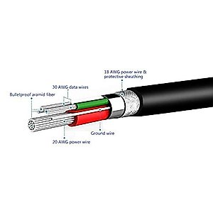 USB Charging Cable Date Sync Wacom Tablet Power Cord Replacement Compatible with Wacom-Intuos CTL480 CTL490 CTL690 CTH480 CTH490 CTH680 CTH690 and Wacom Bamboo CTL470 CTL471 CTL671 CTL680 CTH470