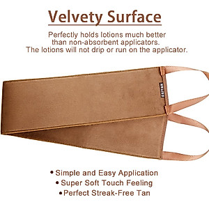 GAIYAH Self Tanner Back Applicator - Back Lotion Applicators Tanning Mitt For Back Applicator For Lotion Self Tanning Back Applicator Back Tanning Applicator Self Tan Back Applicator