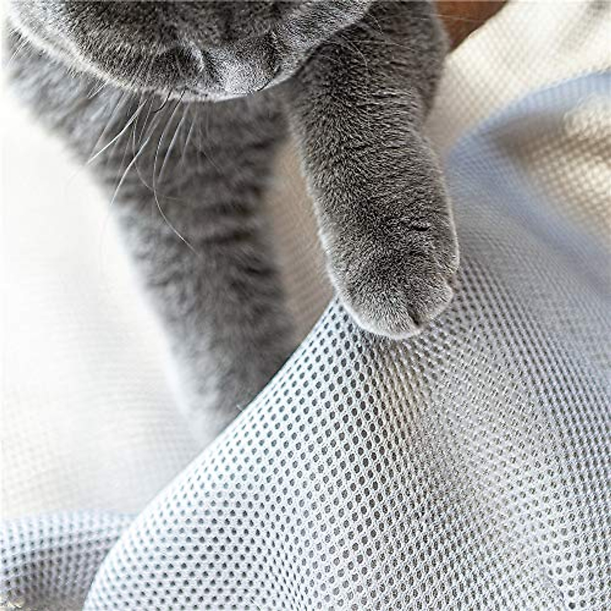 JUNSPOW Cat Bed Dog Bed Pet Hammock Bed Free-Standing Cat Sleeping Cat Bed Cat Supplies Pet Supplies Whole Wash Stable Structure Detachable Excellent Breathability Easy Assembly Indoors Outdoors