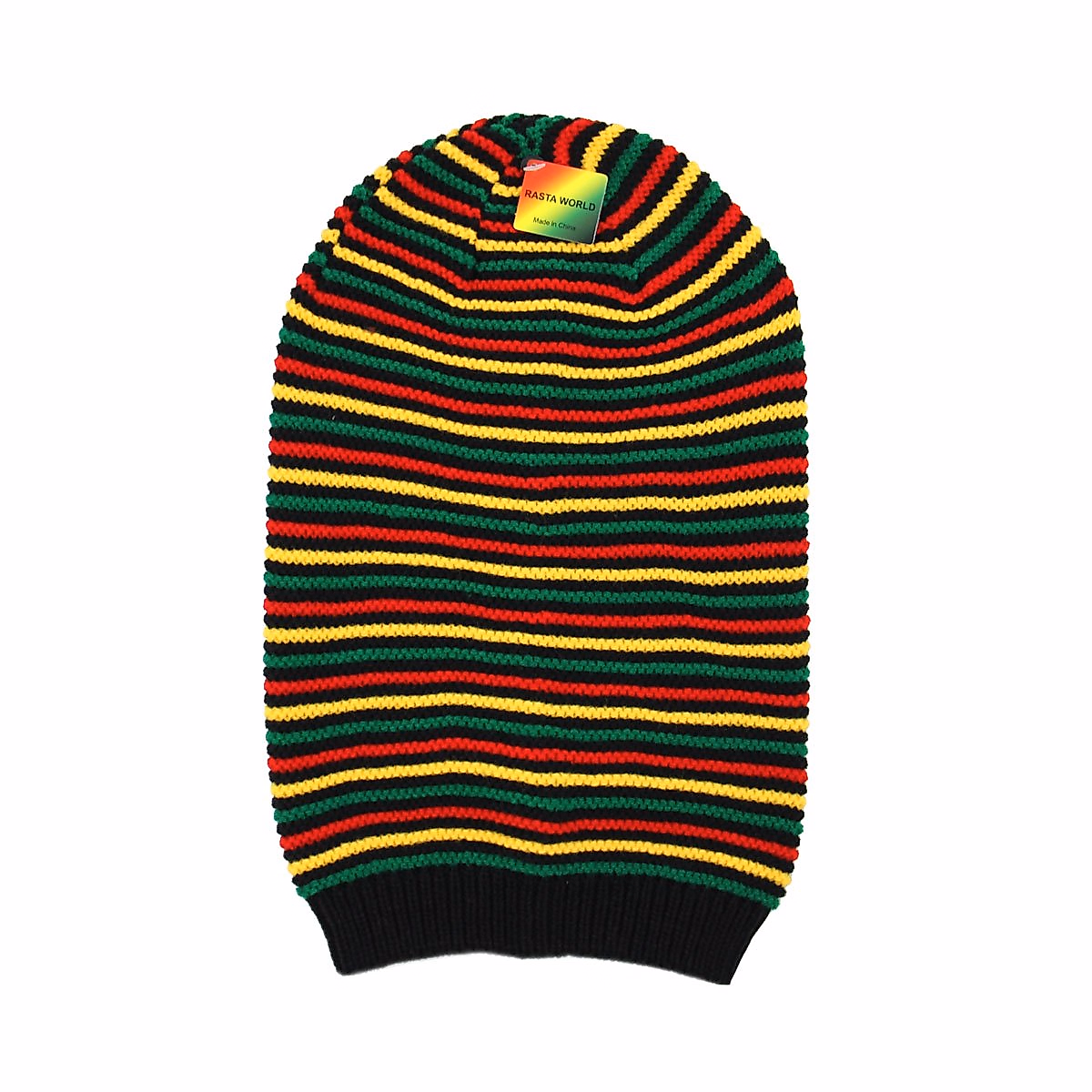 RW Classic Rasta Long Dreadlock Multi Beanie