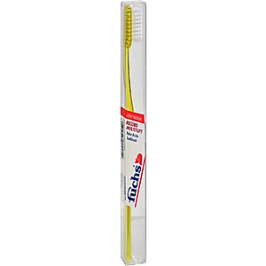 Fuchs Adult Medium Record Multituft Nylon Bristle Toothbrush