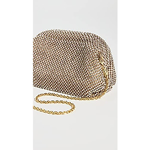 Loeffler Randall Women's Doris Mini Frame Pouch, Gold, One Size