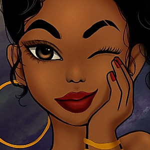 African American Women Tote Bag Shoulder Handbag For Work Travel Business Beach Shopping School Gift Bag