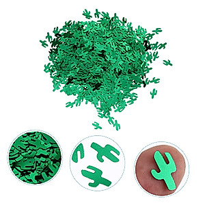 JOINPAYA 1 Pack cactus confetti star decor mexican decor plastic balloons pvc table scatter sprinkles Tropical party table Confetti Festival Sequins Party Decorative Confetti Party Confetti