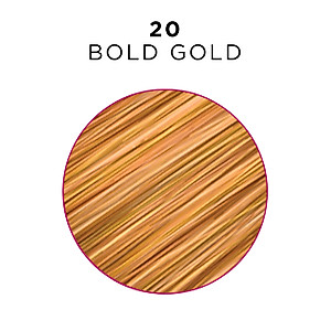 Clairol Professional Jazzing Semi-Permanent Hair Color, No.020 Bold Gold, 3 oz.