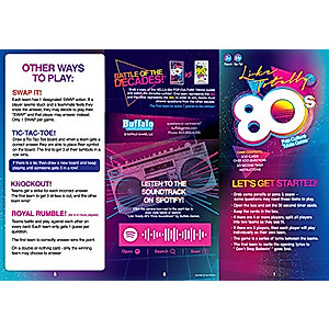Buffalo Games Like Totally 80's - Pop Culture Trivia Game
