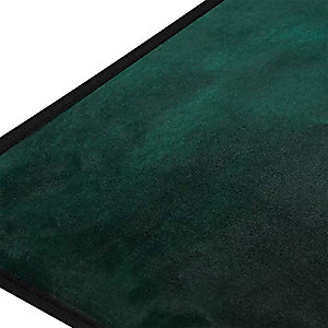 Qilmy Hunter Green Rug Non-Slip Large Rugs Soft Comfort Area Rug Home Decorative Floor Mat Carpets for Living Room Bathroom Dining Room Bedroom Dormitory-39X20 Inch