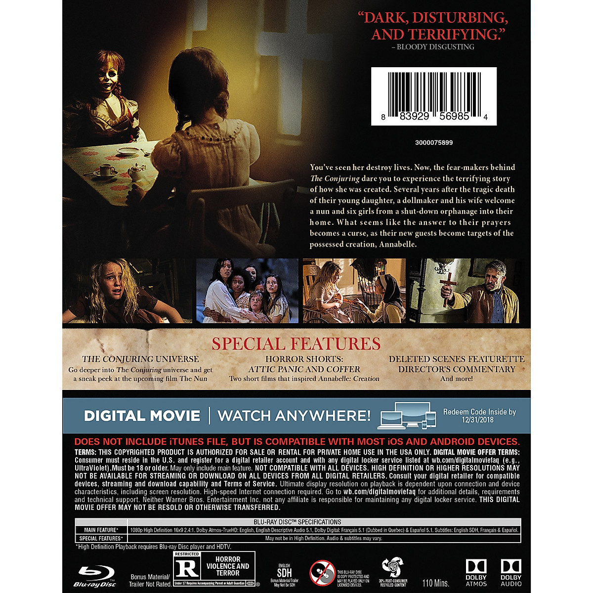 Annabelle: Creation (Blu-ray)