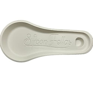 Disposable Spoon Rests 12 Pack, Spoon Holder, Party, Catering Supplies, Birthday, Thanksgiving, Christmas, Tailgating, Kitchen Utensils, Countertop, Stove Top- Spoon Fellas® Cornstarch- Patent Pending