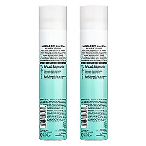 Garnier Fructis Volumizing Invisible Dry Shampoo, Coco Colada, 4.4 Oz,, 2 Count (Packaging May Vary)