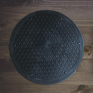 Fenteer Turntable Rotating Swivel Stand Arts Crafts Organizer Potted Plants Stand Rotating Platform for Computer Laptop Pantry Cabinet Potted Plants