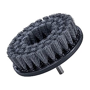 Chemical Guys ACC_201_Brush_S Gray 1 Pack Carpet Brush with Drill Attachment, Light Duty