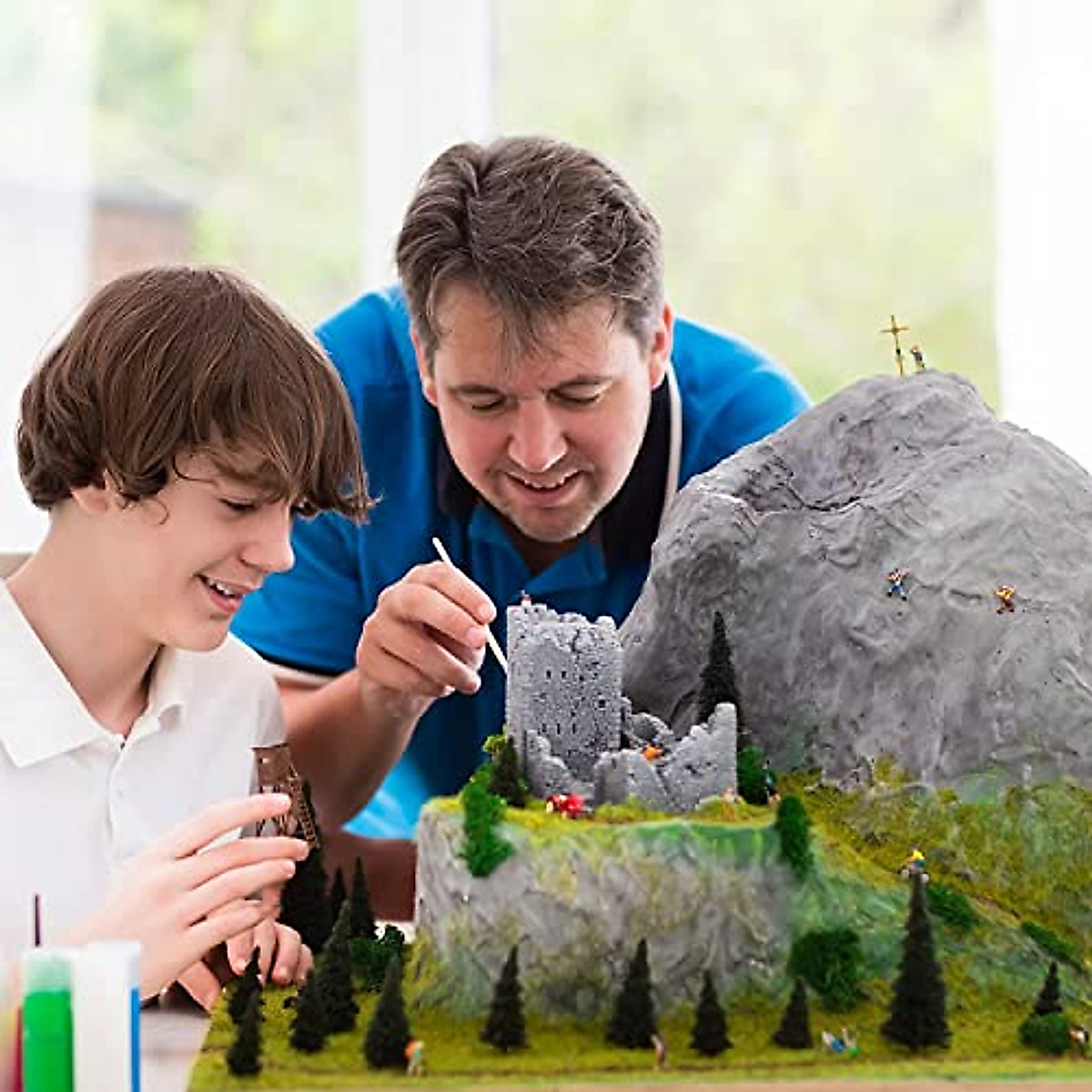 Testors Model Paint and Pixiss Model Accessory Kit - 10 Rich Enamel Paints - Fast Drying - Adheres to Plastic, Paper, Metal - Includes Essential Tools for Gundam, Model Cars, DnD Miniatures